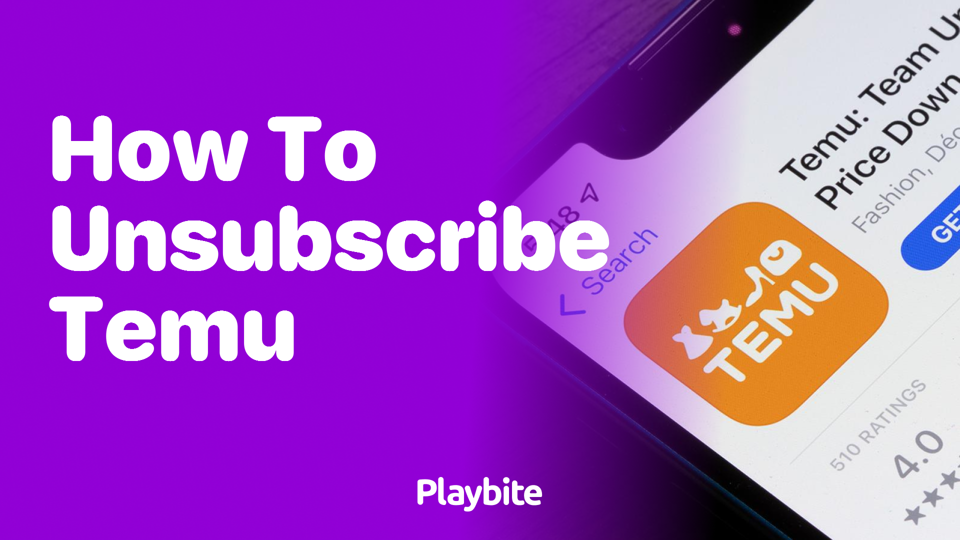How to Unsubscribe from Temu: Step-by-Step Guide - Playbite