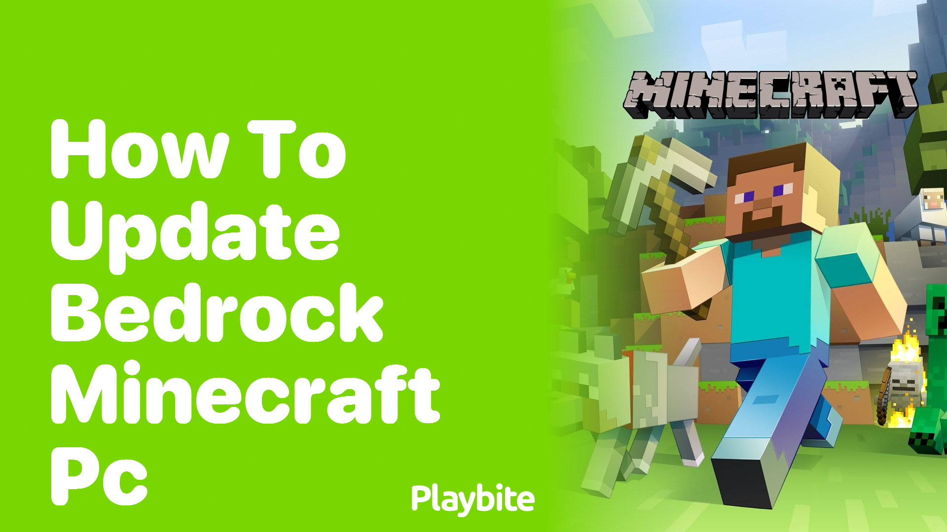 How to Update Bedrock Minecraft on PC: A Step-by-Step Guide - Playbite