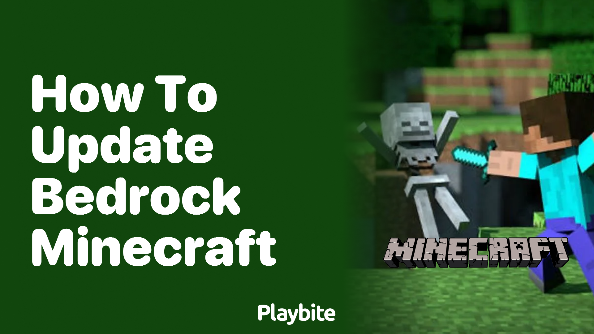 How to Update Bedrock Minecraft: A Simple Guide - Playbite How to Update Bedrock Minecraft: A Simple Guide - Playbite