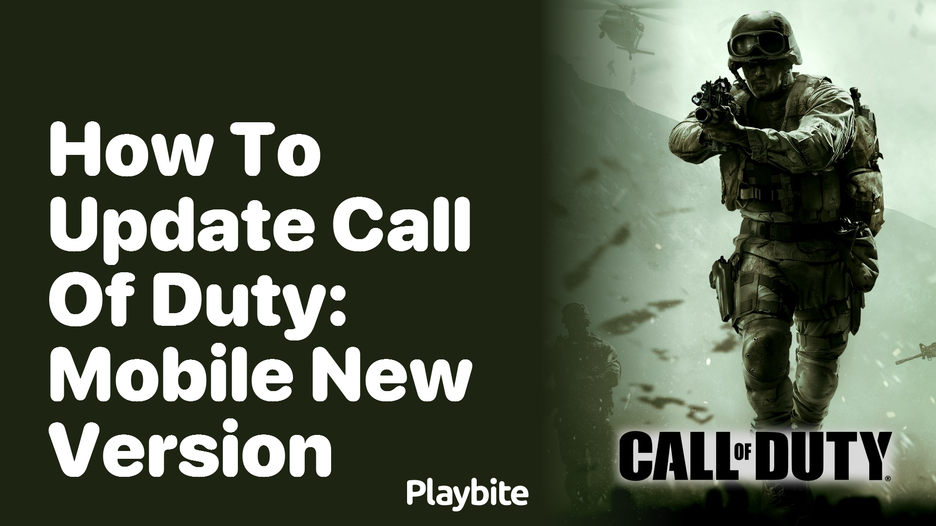 How to Update Call of Duty: Mobile to the New Version - Playbite