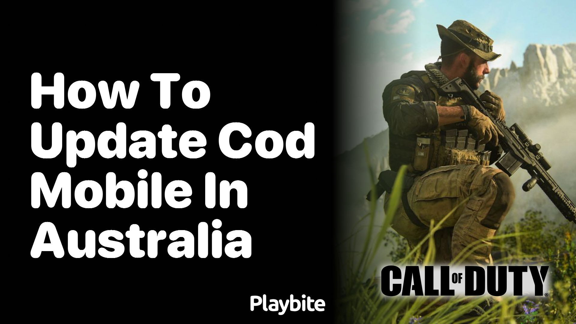 How to Update COD Mobile in Australia - Playbite