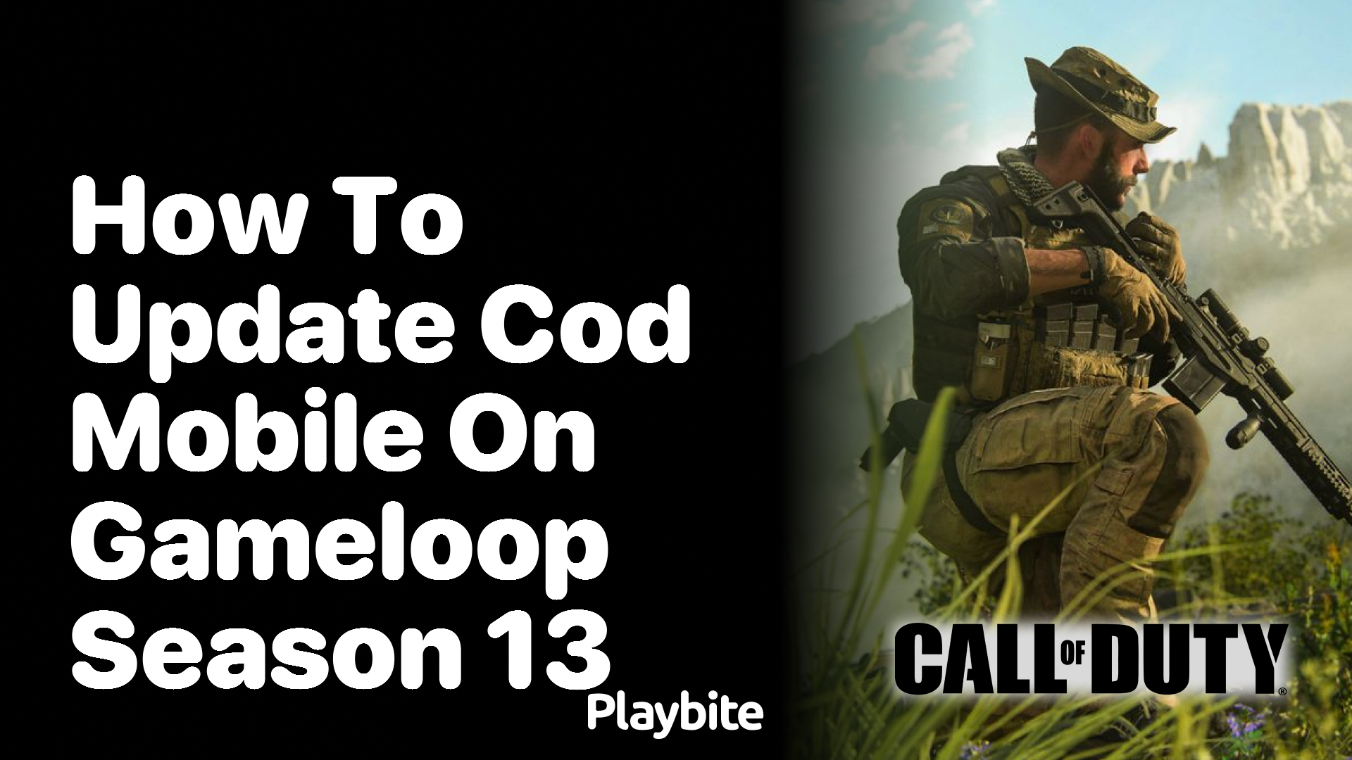 How to Update CoD Mobile on GameLoop for Season 13 - Playbite