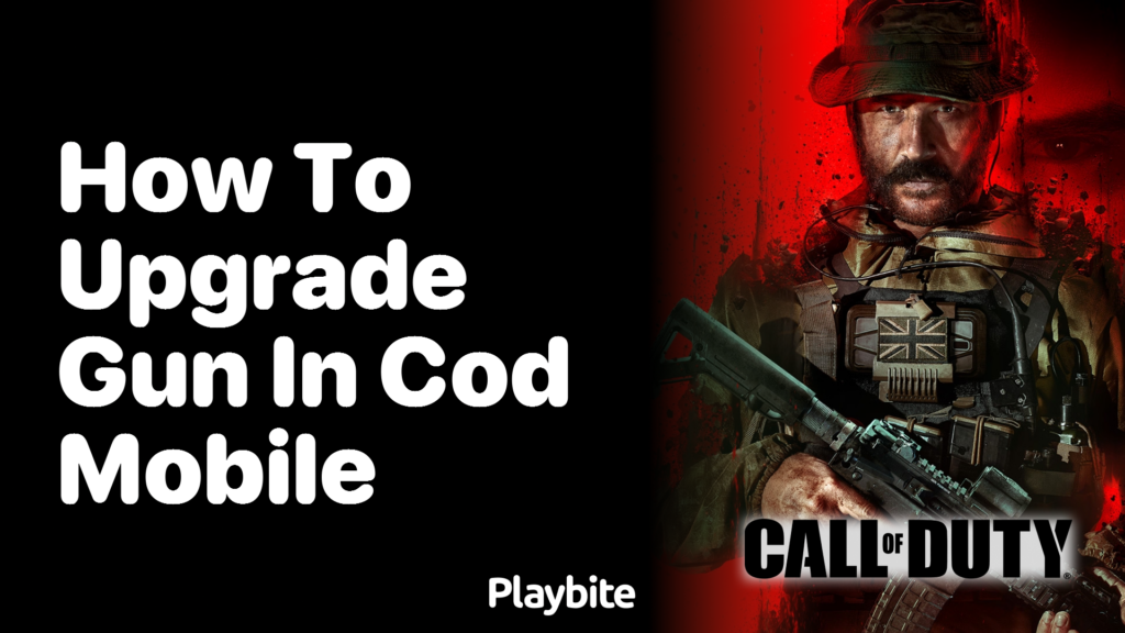 How to Upgrade Your Gun in COD Mobile - Playbite