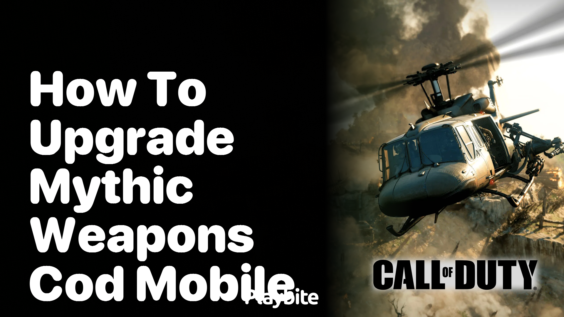 How to Upgrade Mythic Weapons in COD Mobile: A Simple Guide - Playbite