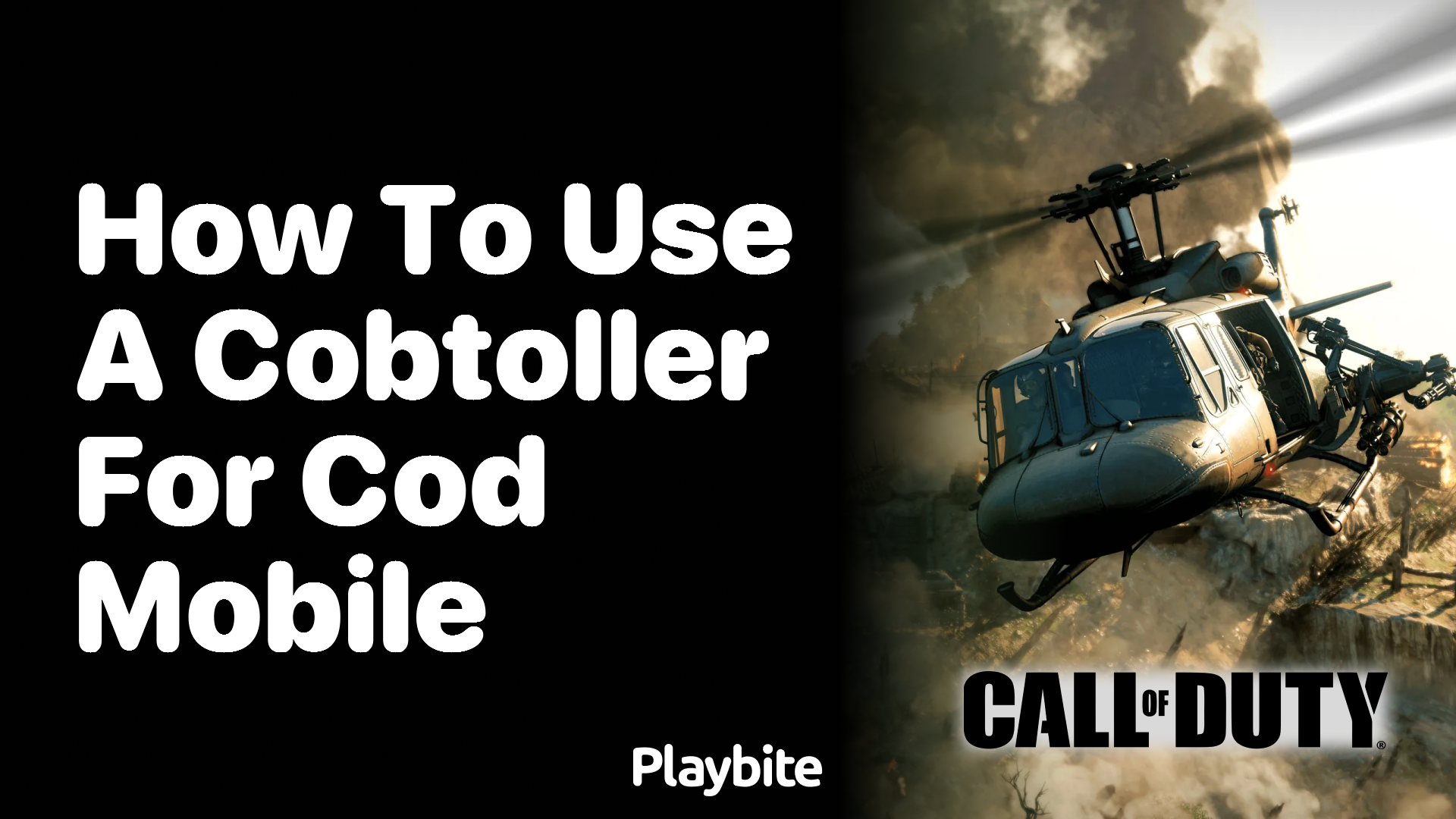 How to Use a Controller for COD Mobile - Playbite