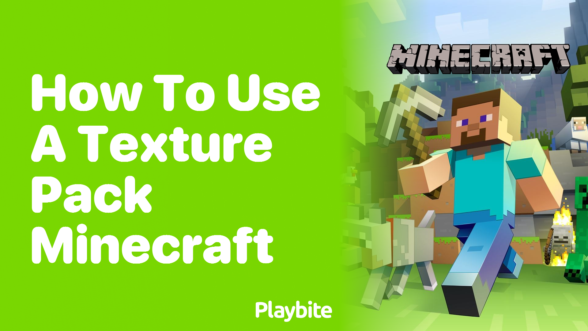How to Use a Texture Pack in Minecraft? - Playbite