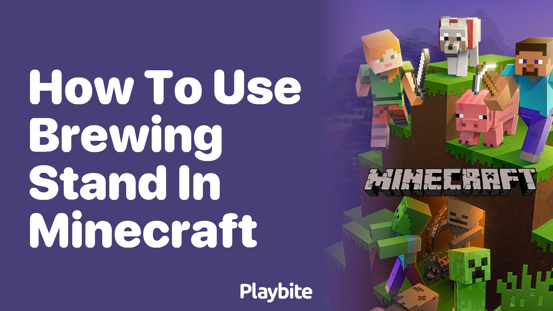 How to Use a Brewing Stand in Minecraft - Playbite