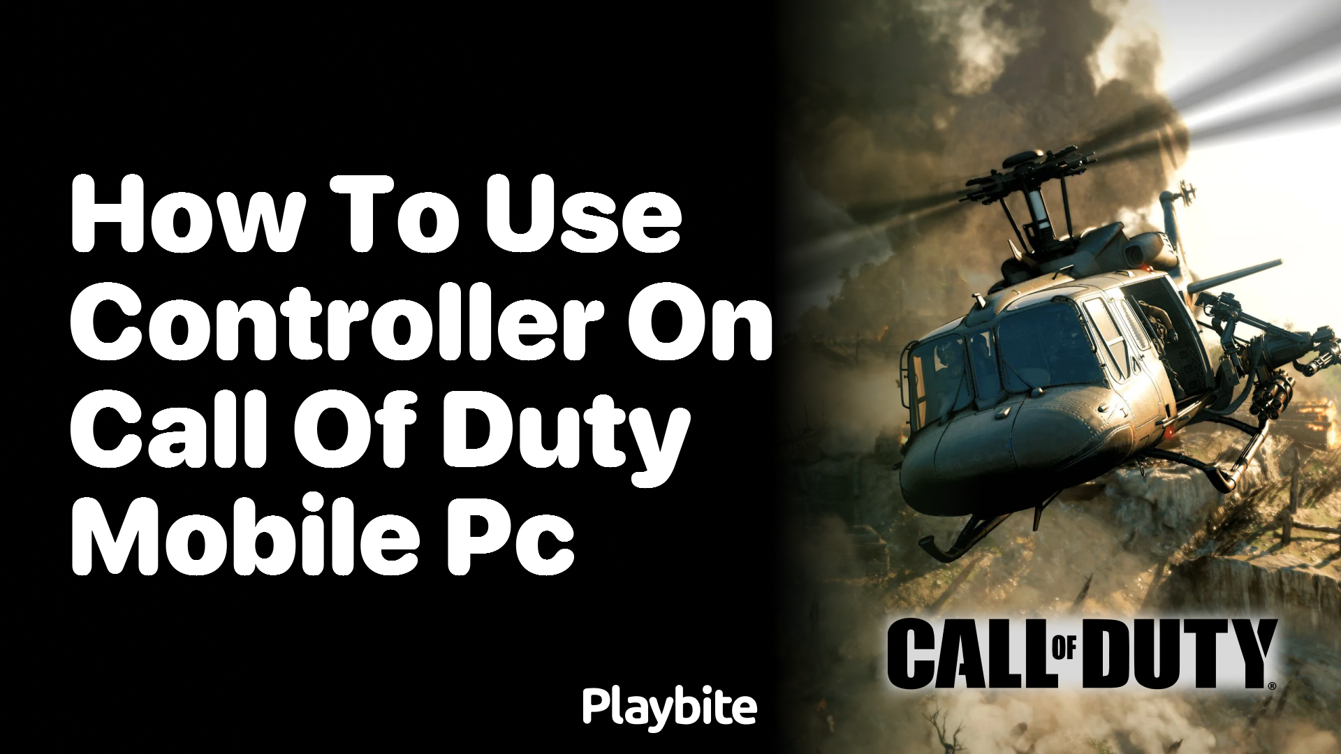 How To Use A Controller On Call Of Duty Mobile Pc Playbite