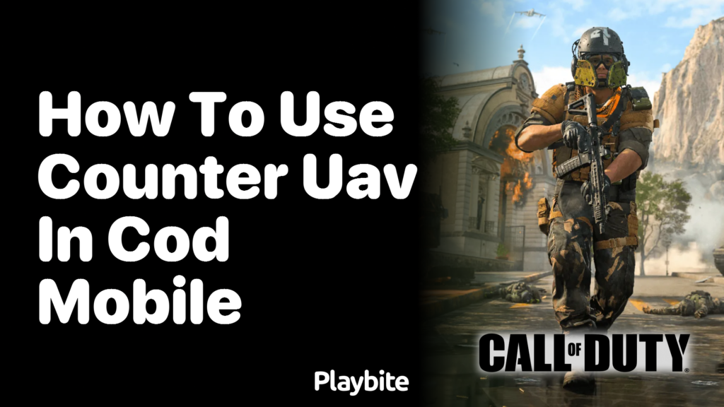 How to Use Counter UAV in COD Mobile for Strategic Advantage - Playbite