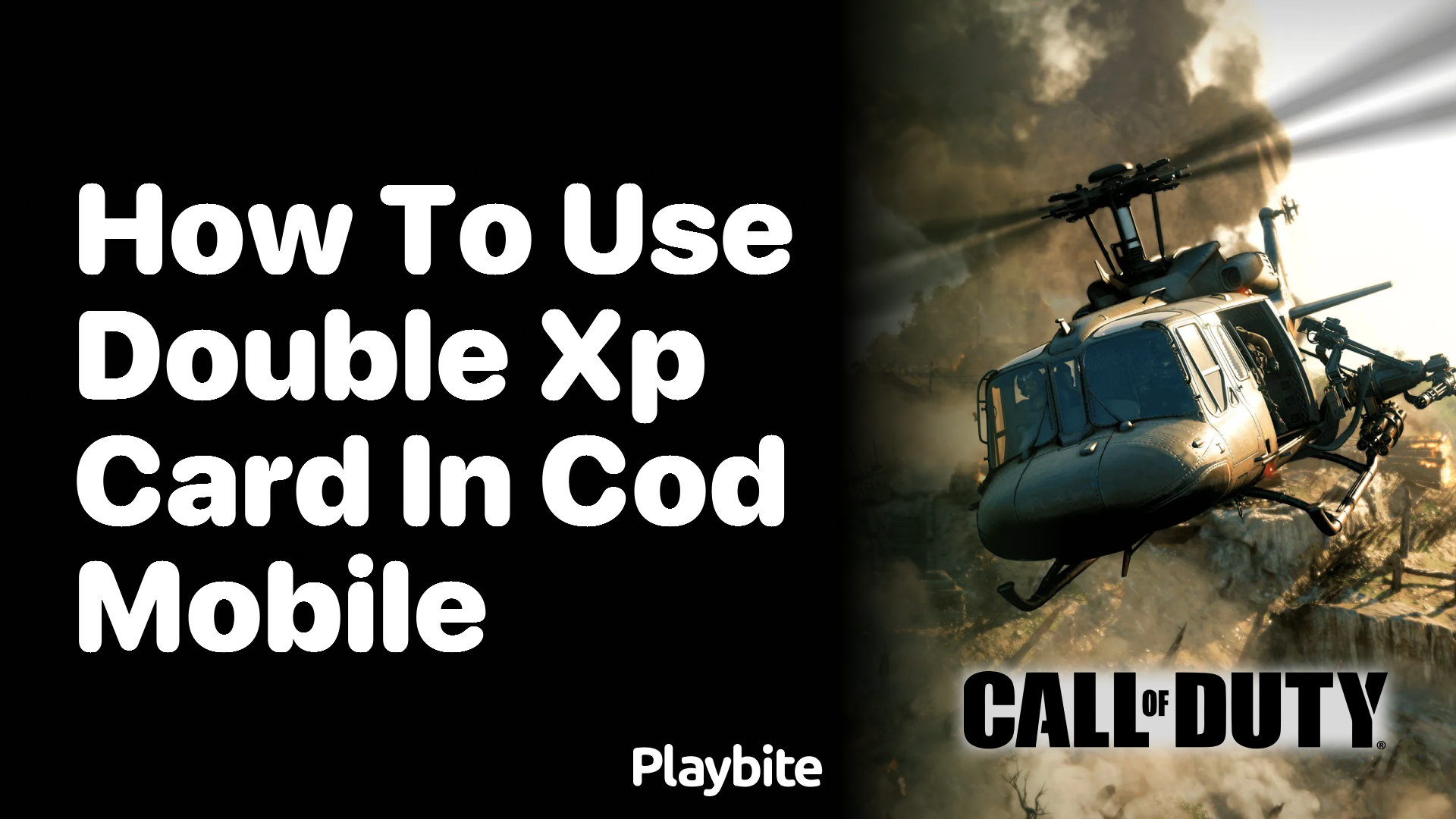 How to Use Double XP Card in COD Mobile: Boost Your Gameplay - Playbite