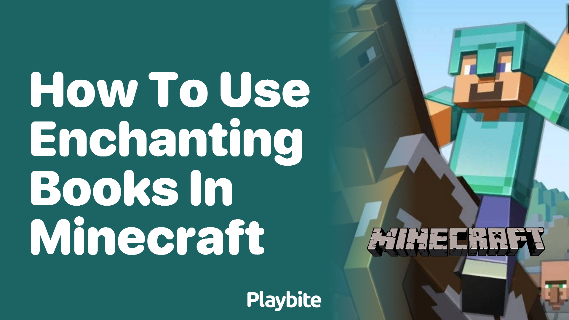 How to Use Enchanting Books in Minecraft - Playbite