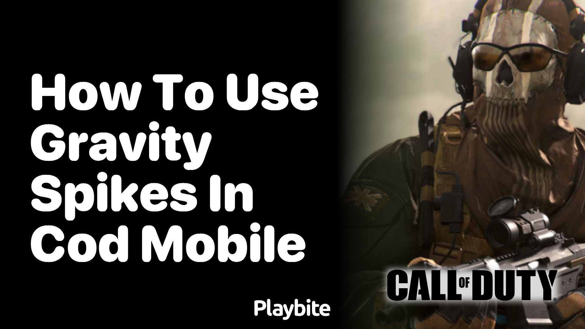 How to Use Gravity Spikes in COD Mobile: A Gamer's Guide - Playbite