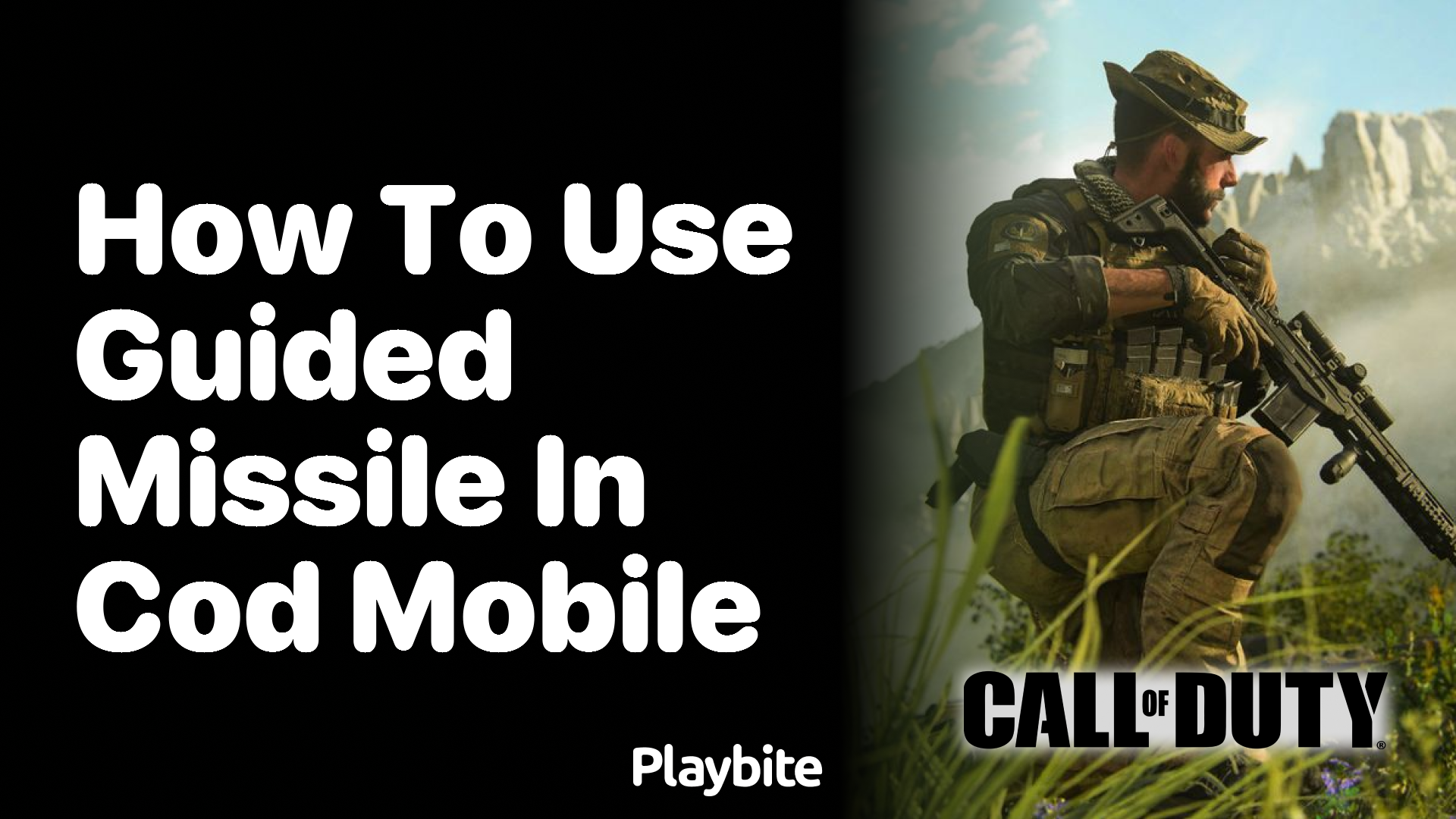 How to Use Guided Missile in COD Mobile - Playbite