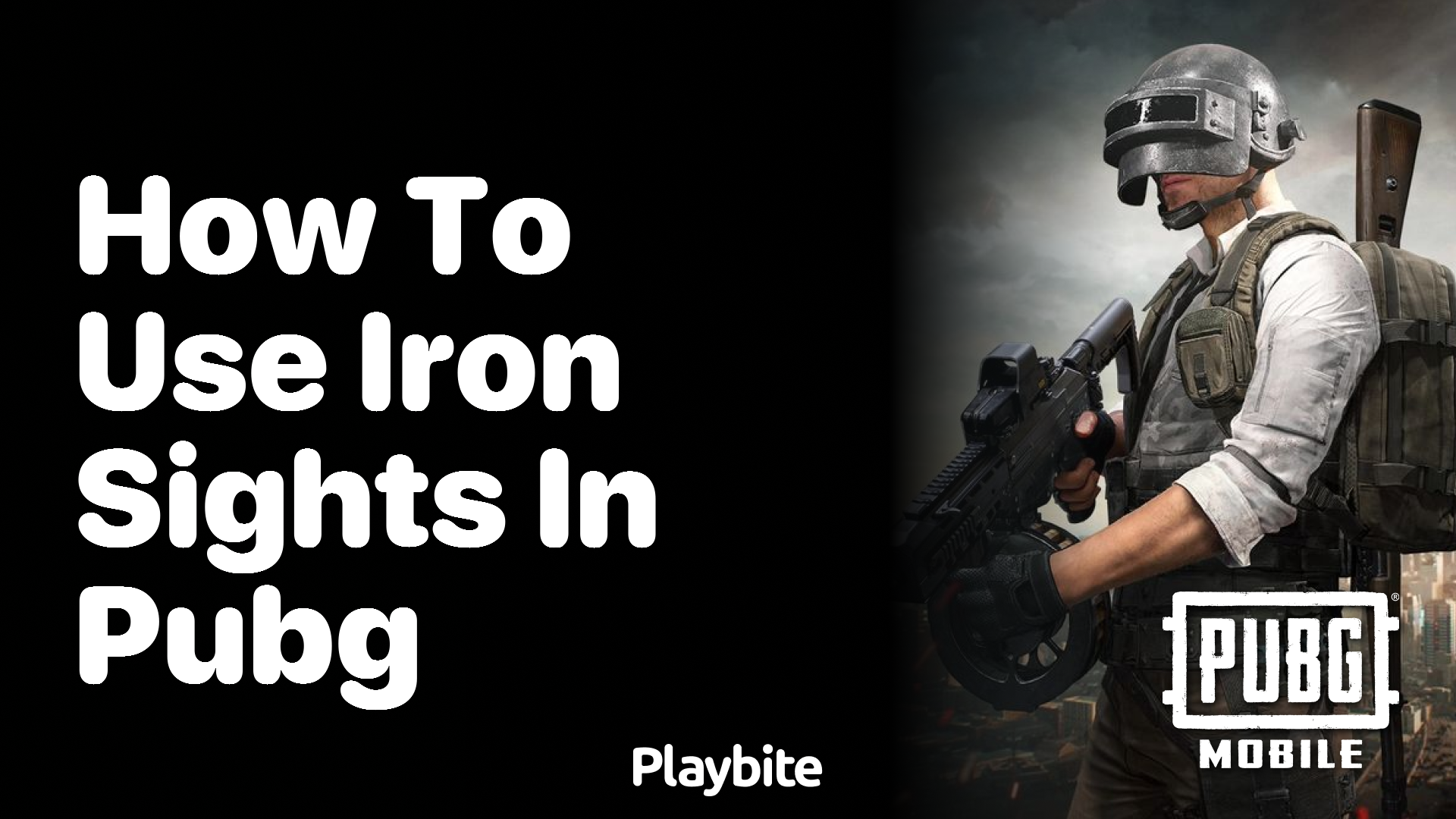 How to Use Iron Sights in PUBG Mobile - Playbite