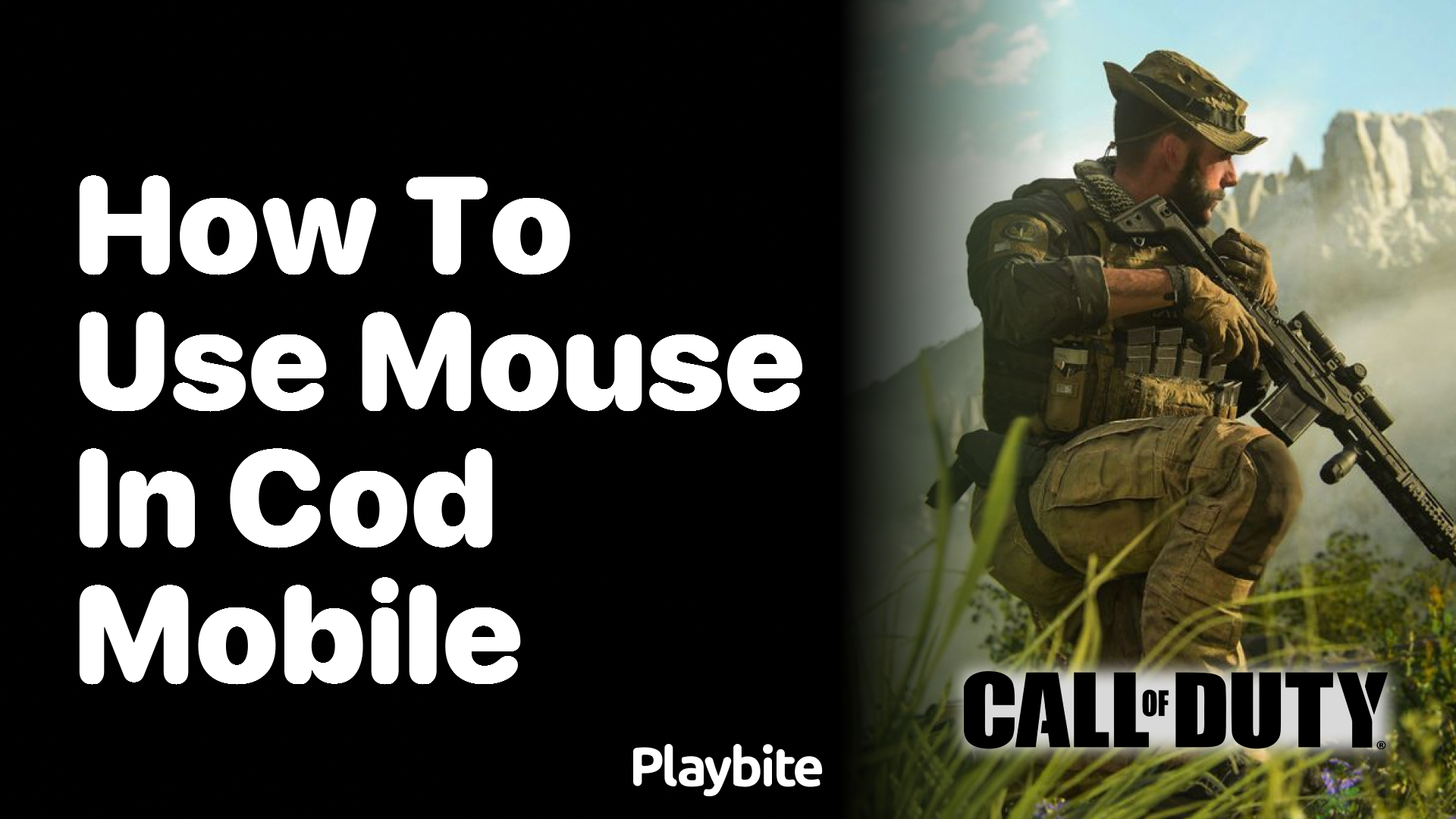 How to Use a Mouse in COD Mobile - Playbite