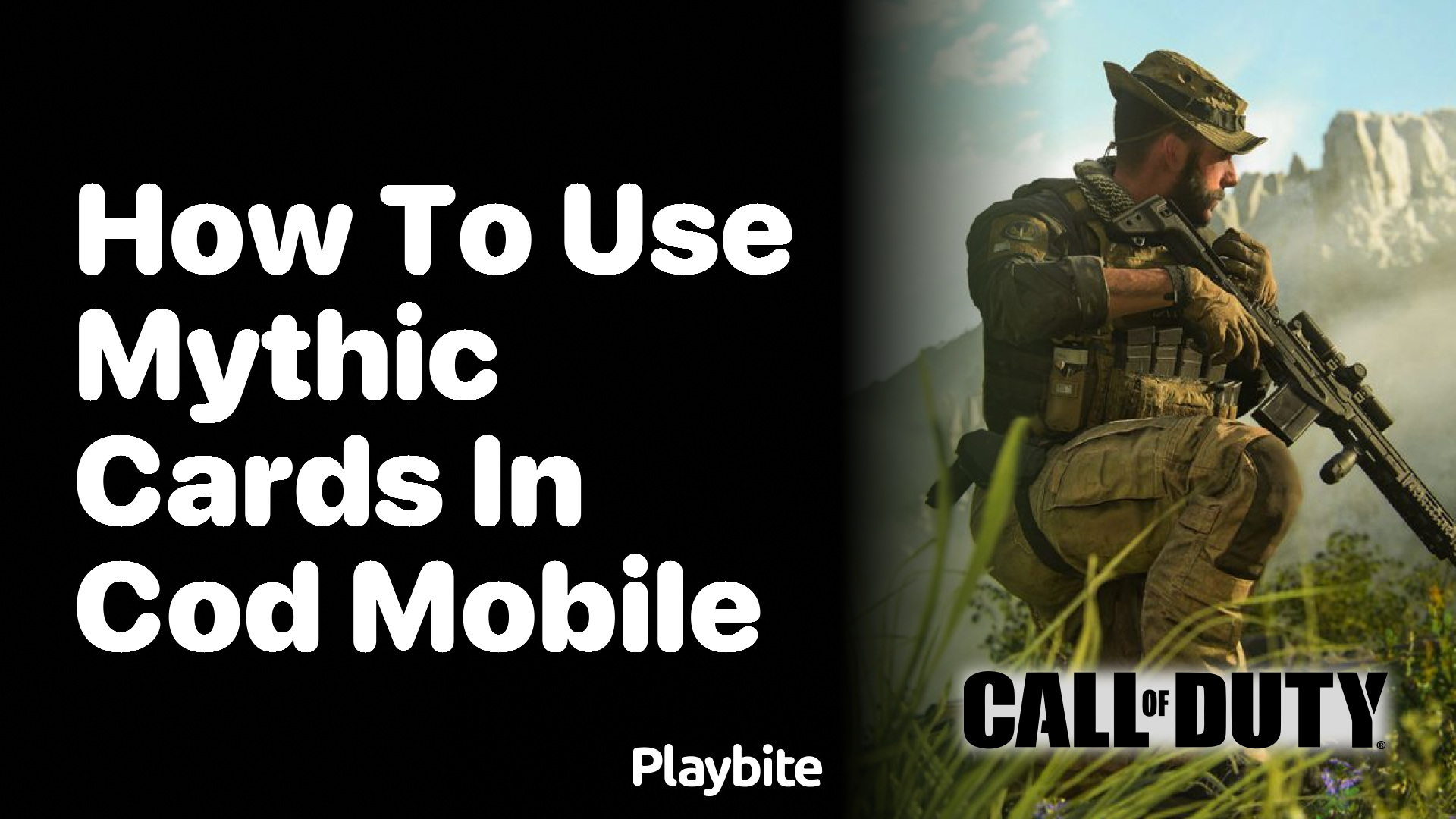 How to Use Mythic Cards in COD Mobile - Playbite