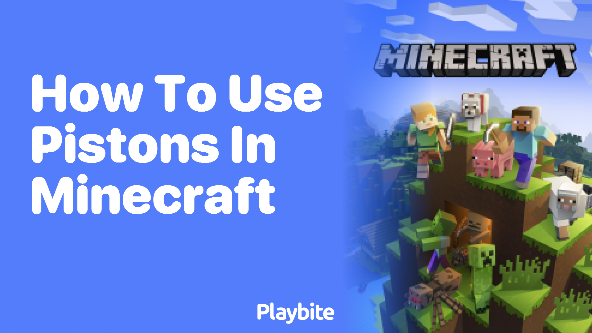 How to Use Pistons in Minecraft: A Simple Guide - Playbite
