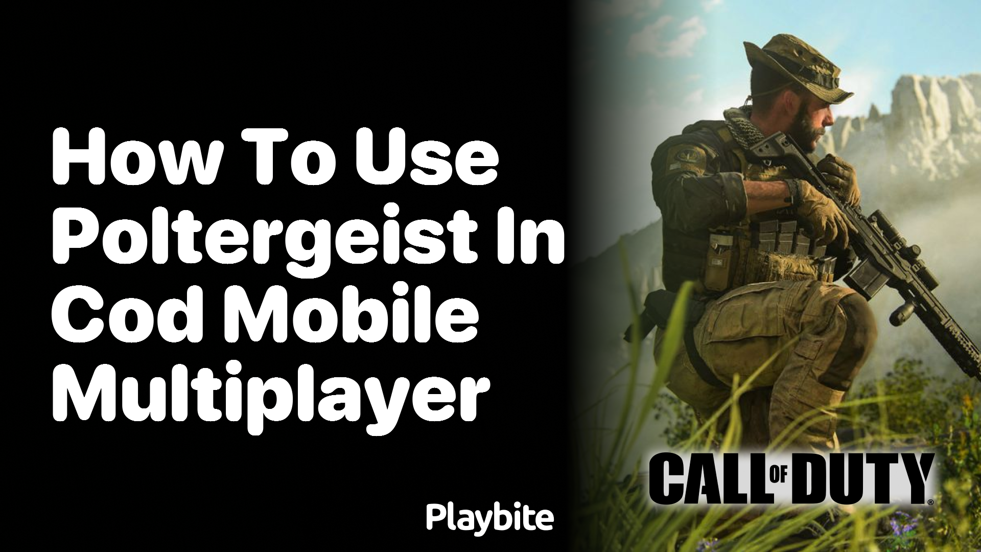 How to Use Poltergeist in CoD Mobile Multiplayer - Playbite