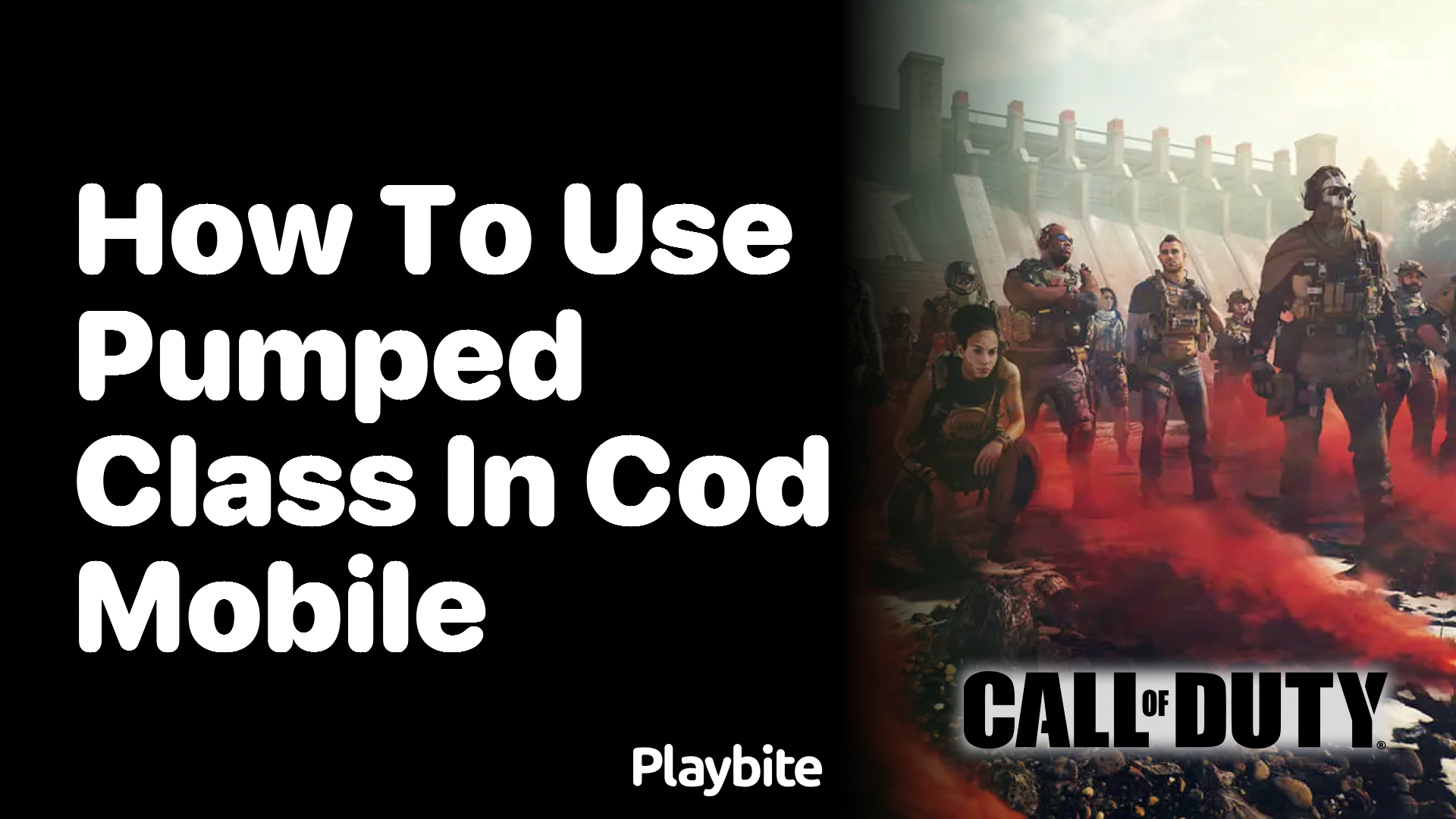 How to Use the Pumped Class in COD Mobile - Playbite