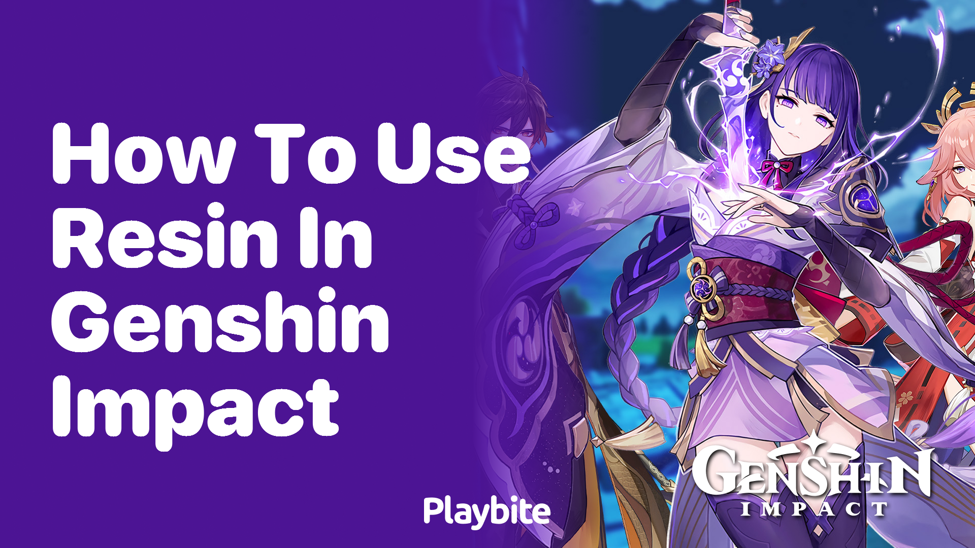 How to Use Resin in Genshin Impact: A Beginner's Guide - Playbite