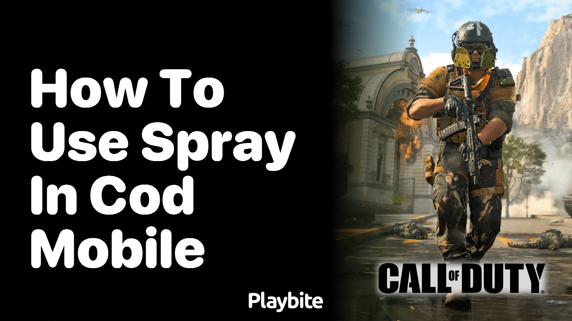 How to Use Spray in COD Mobile - Playbite