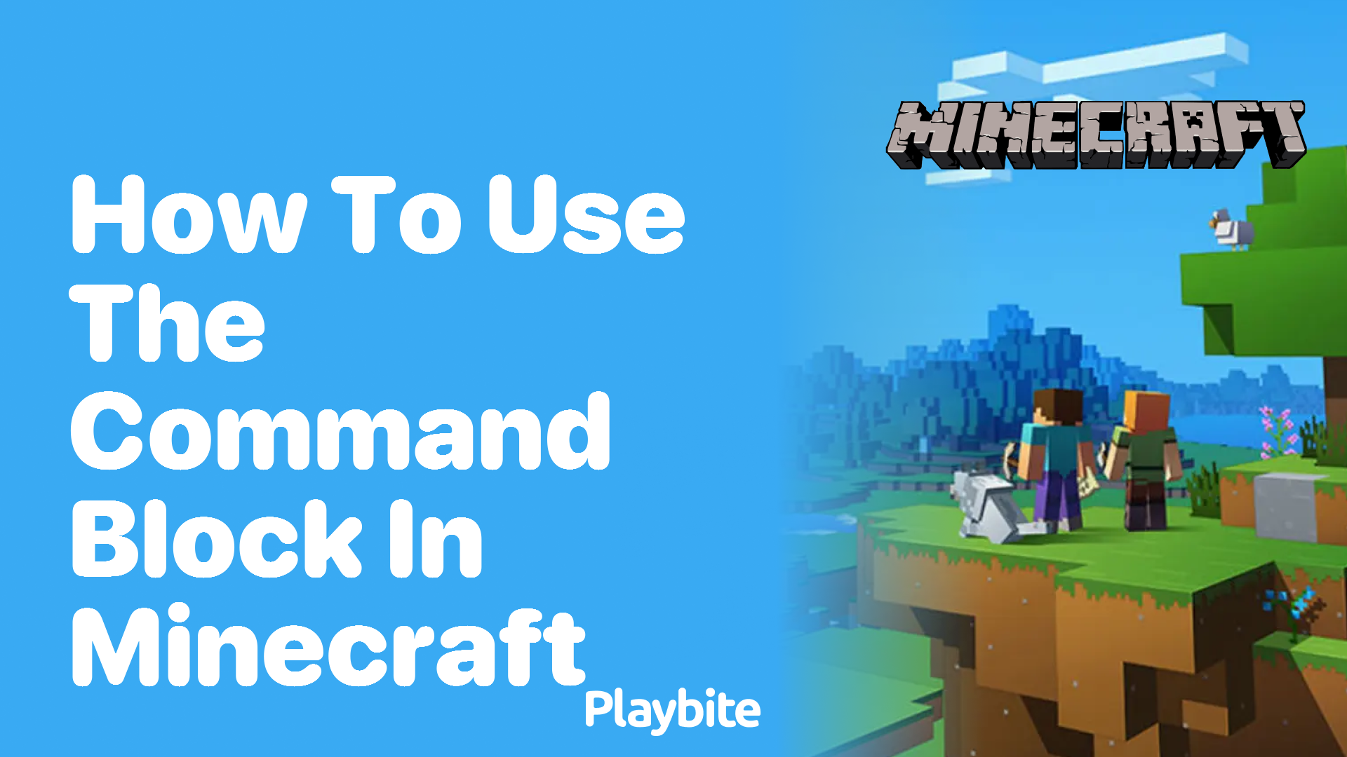 How to Use the Command Block in Minecraft - Playbite