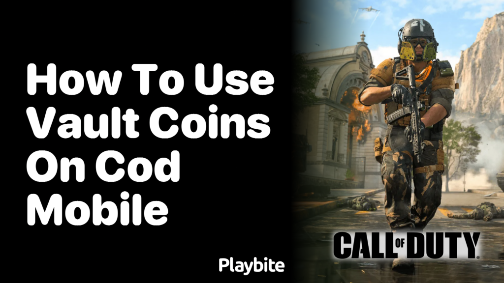 How to Use Vault Coins on COD Mobile - Playbite