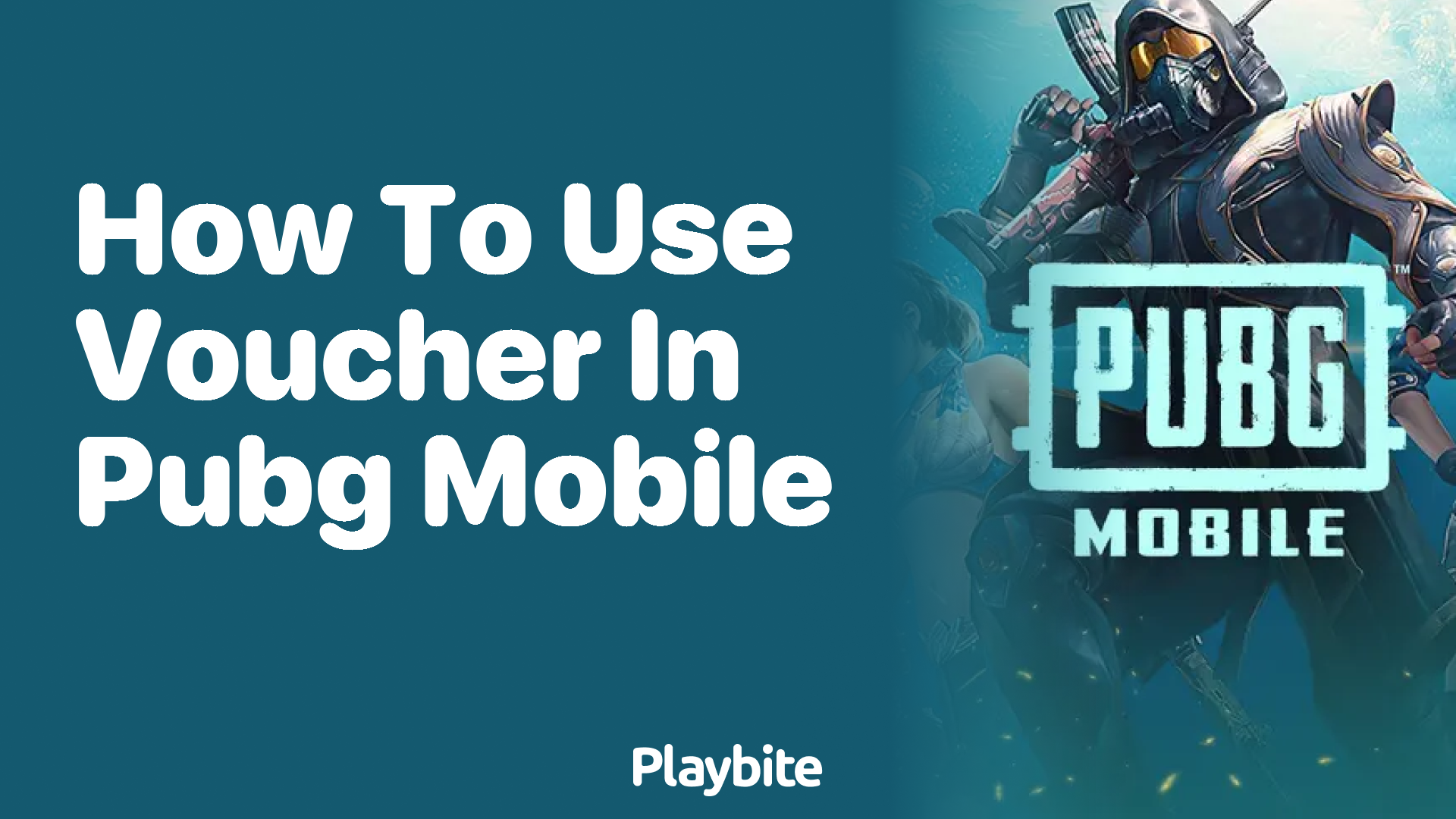 How to Use a Voucher in PUBG Mobile - Playbite