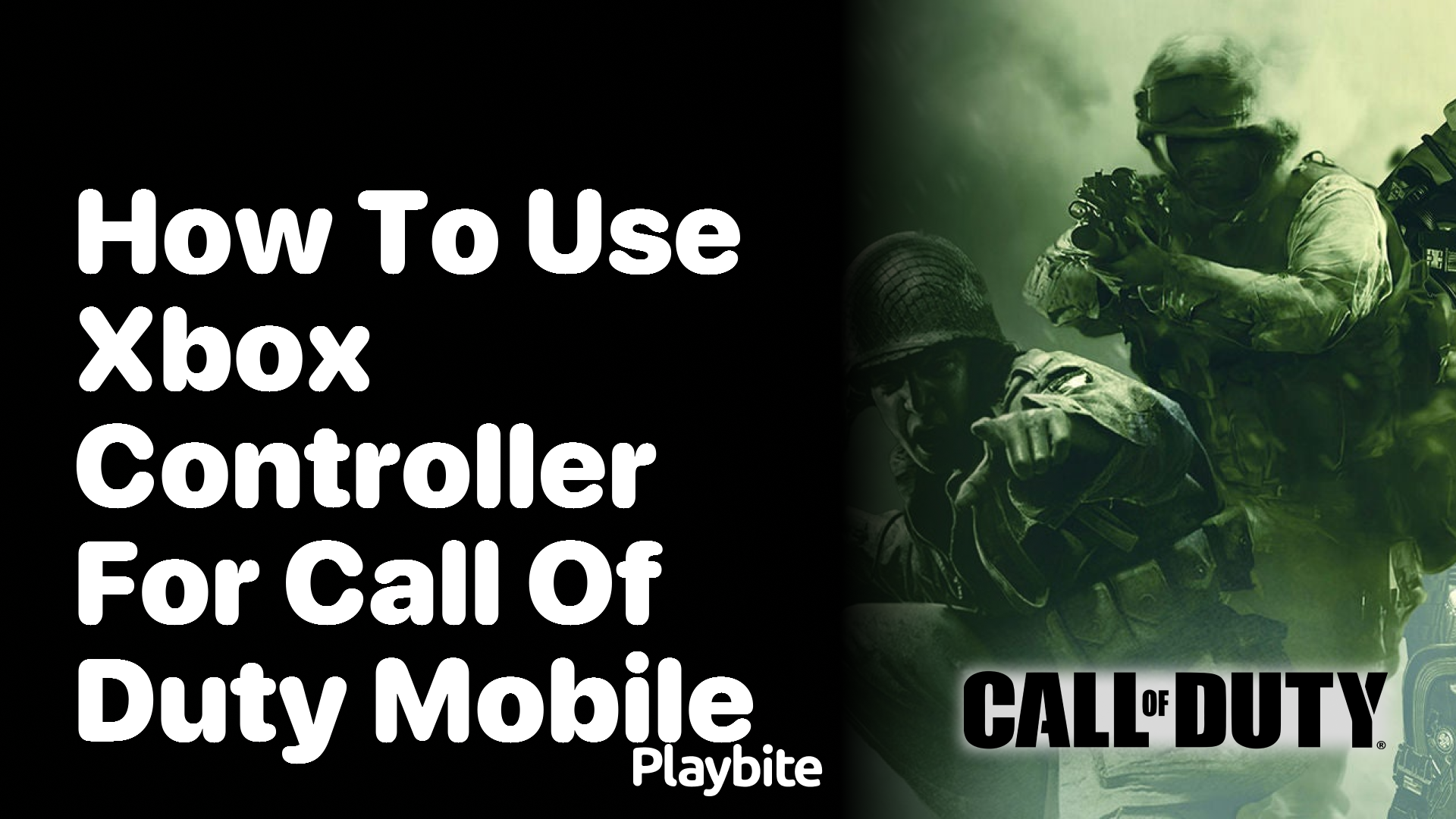 How To Use Your Xbox Controller For Call Of Duty Mobile Playbite