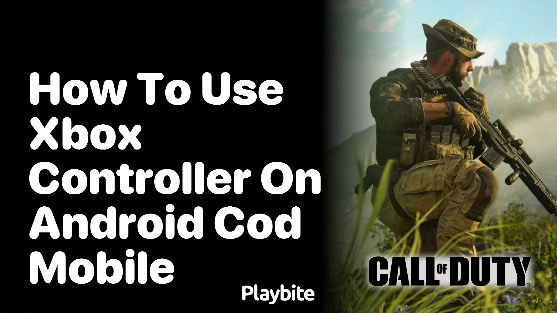 How To Use An Xbox Controller On Android For Call Of Duty Mobile Playbite