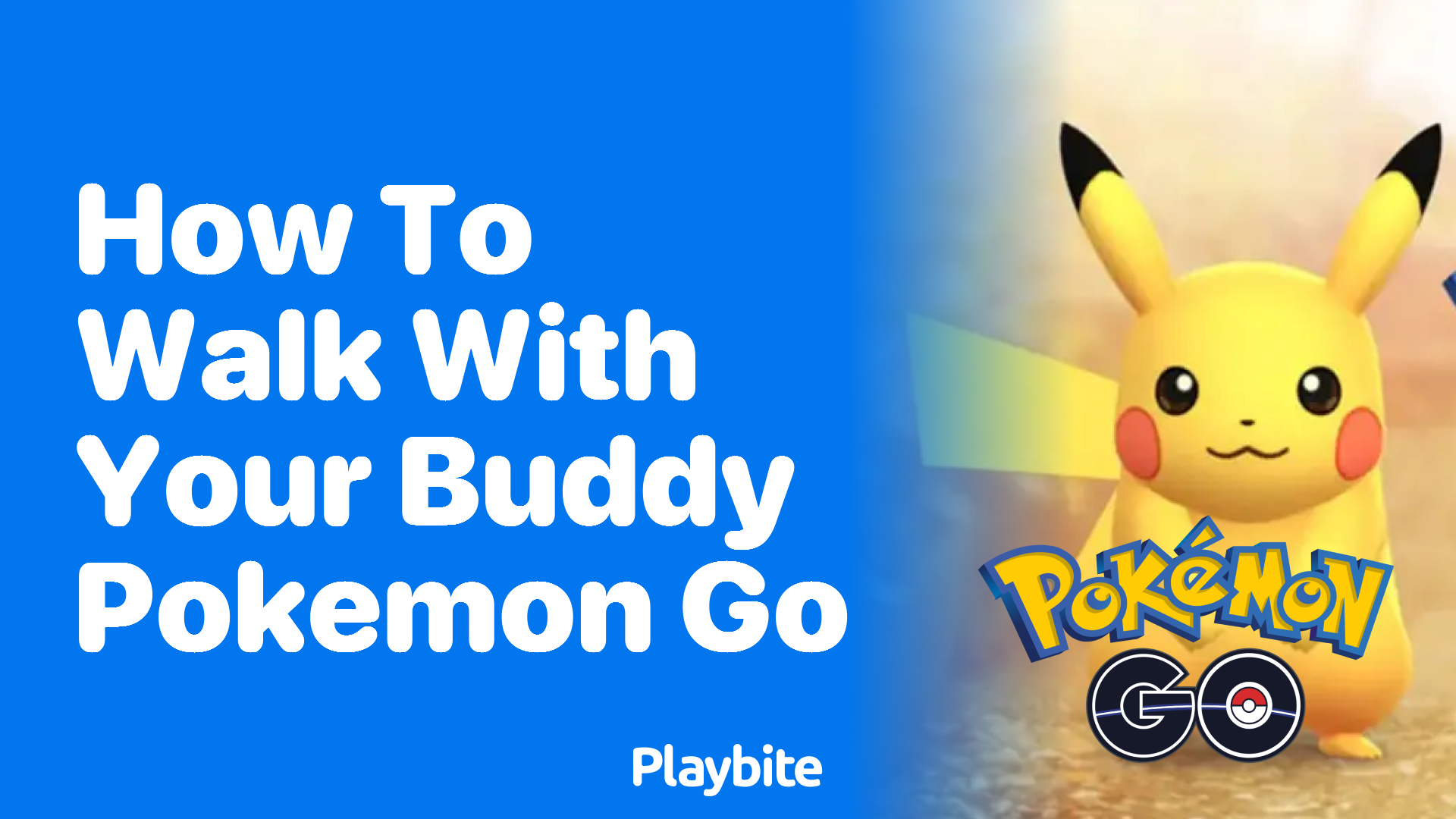 How to Walk With Your Buddy in Pokemon GO - Playbite