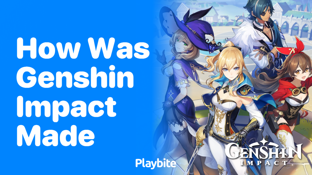 How Was Genshin Impact Created and Developed? - Playbite