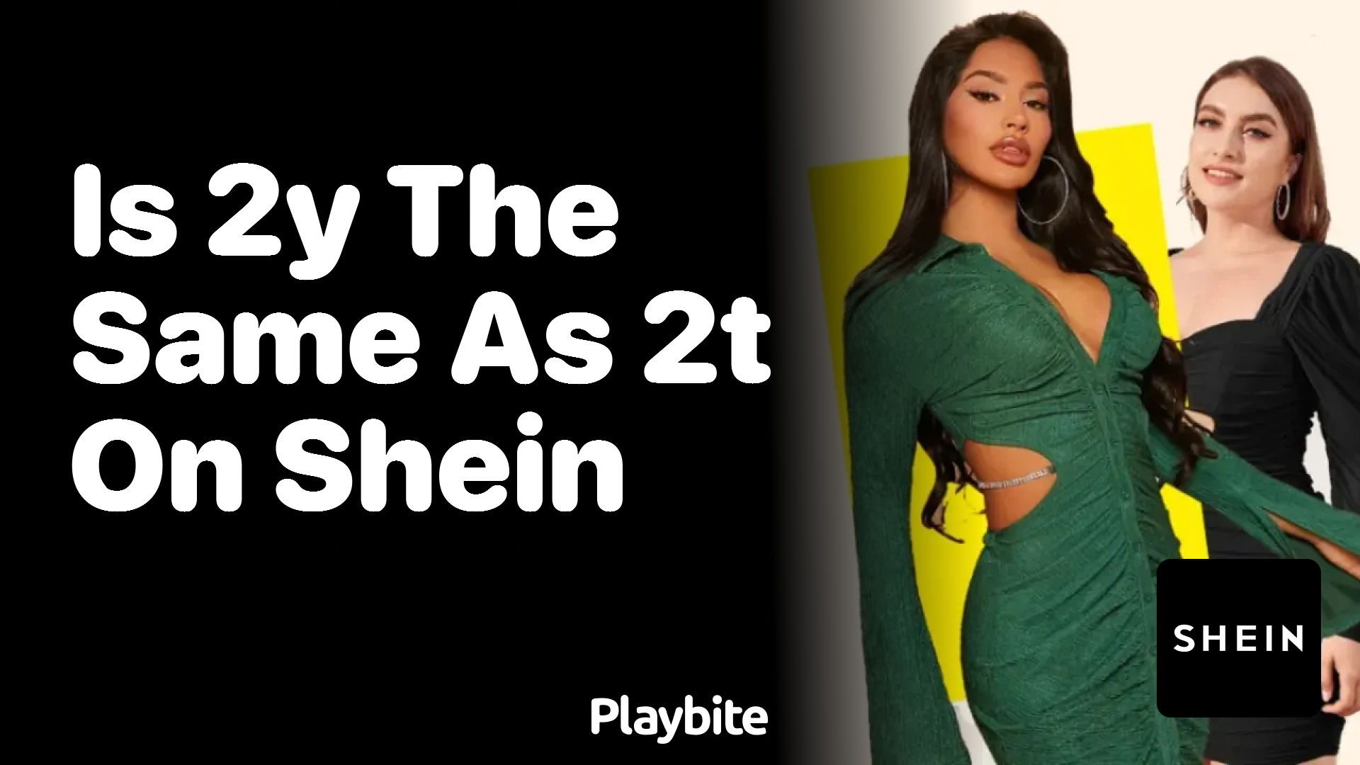Is 2Y the Same as 2T on SHEIN? Understanding Sizes for Your Little Ones - Playbite