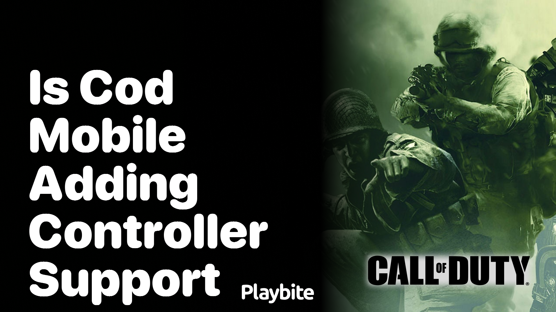 Is COD Mobile Adding Controller Support? - Playbite