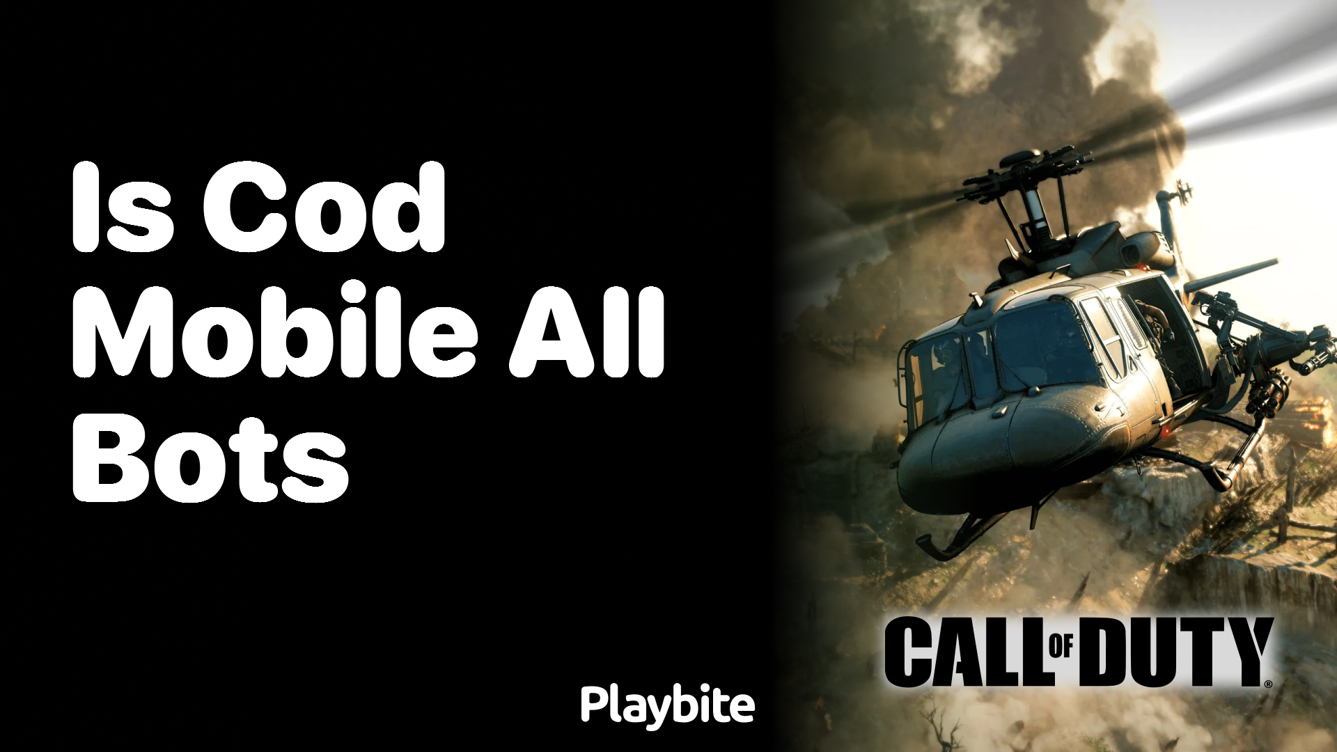 Is COD Mobile All Bots? Let's Uncover the Truth - Playbite