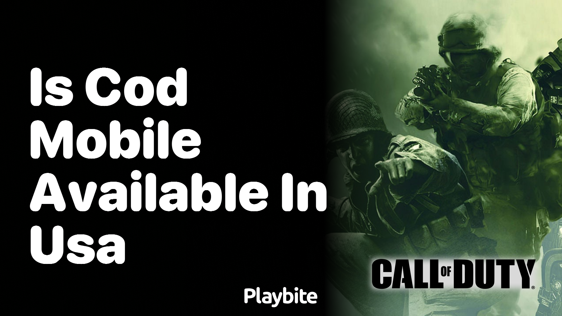 Is COD Mobile Available in the USA? - Playbite