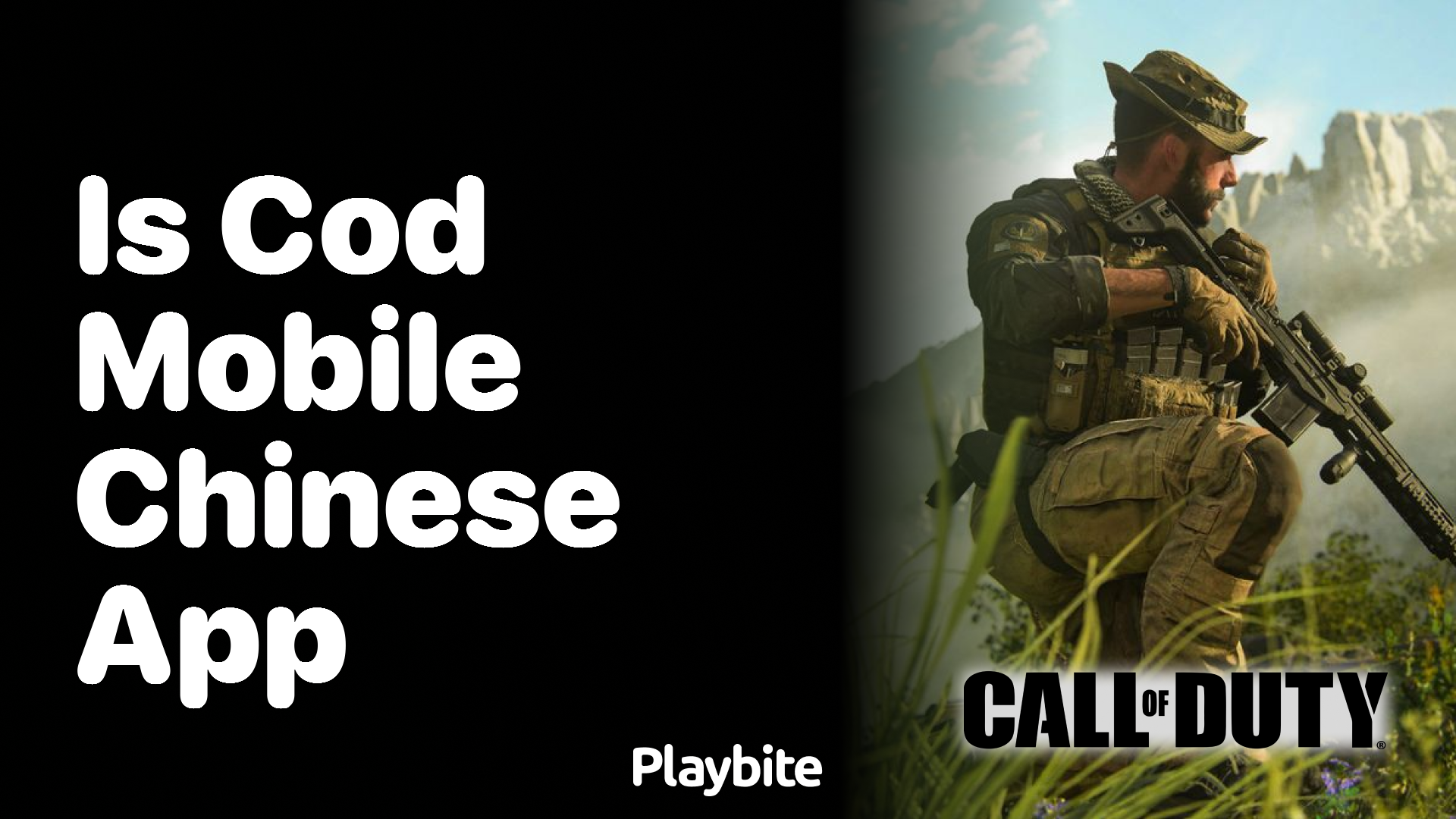 Is COD Mobile a Chinese App? - Playbite