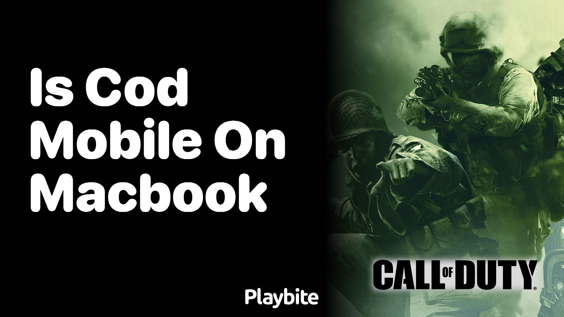 Is COD Mobile Available on MacBook? - Playbite