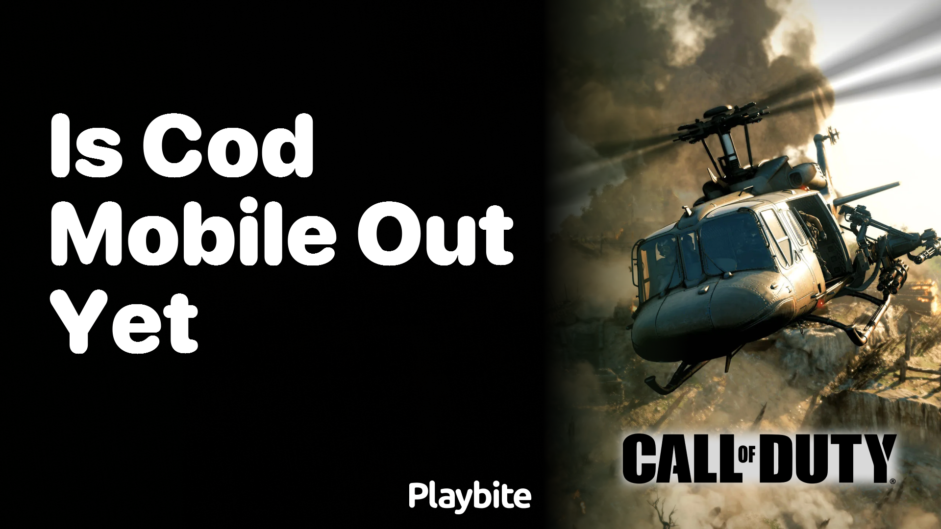 Is COD Mobile Out Yet? Find Out Here! - Playbite