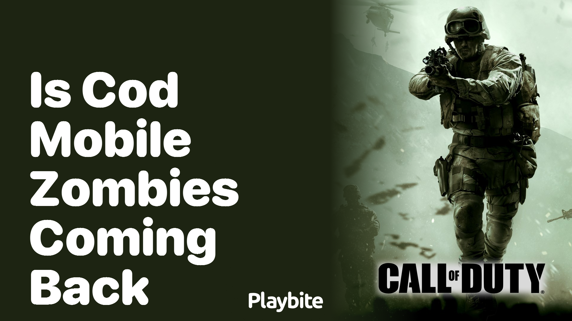 Is COD Mobile Zombies Making a Comeback? - Playbite