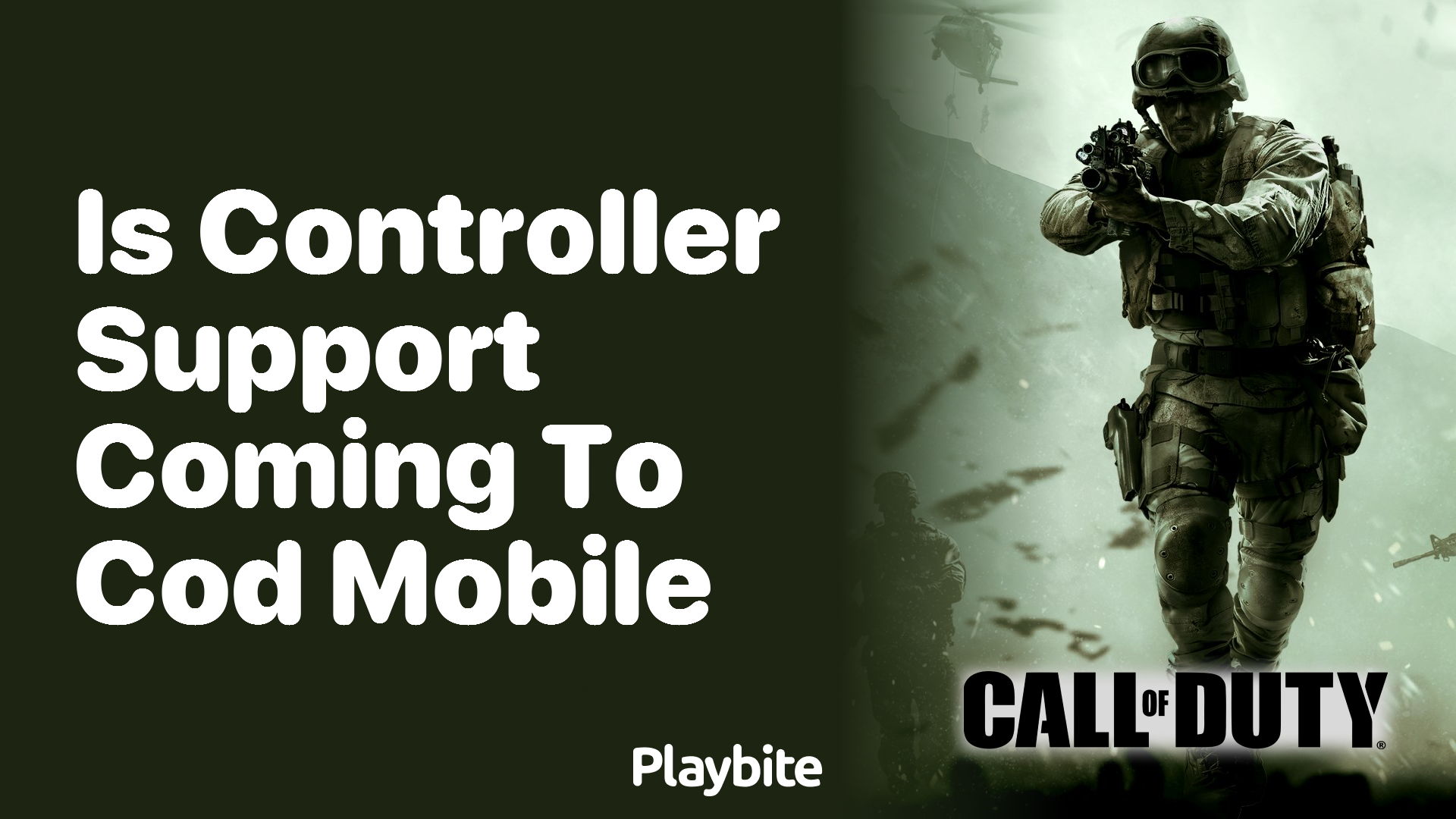 Is Controller Support Coming to COD Mobile? - Playbite