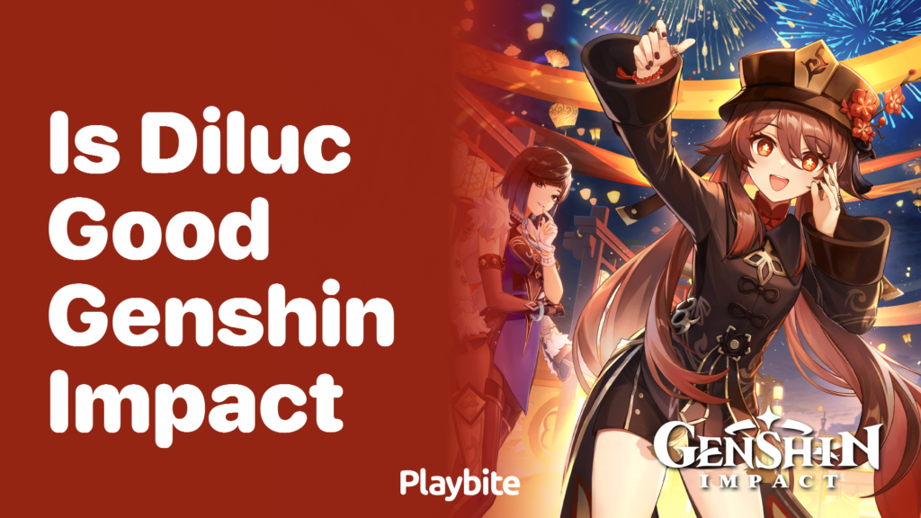 Is Diluc Good in Genshin Impact? Unveiling the Truth - Playbite