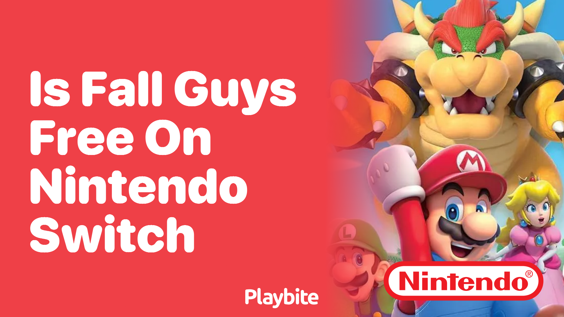 Is Fall Guys Free on Nintendo Switch? - Playbite