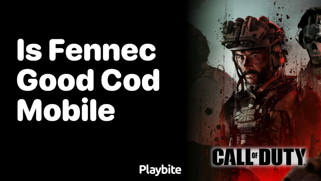 Is the Fennec Good in COD Mobile? - Playbite