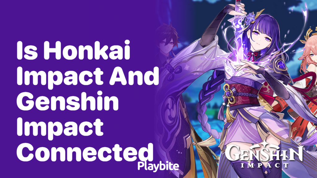 Is Honkai Impact and Genshin Impact Connected? - Playbite