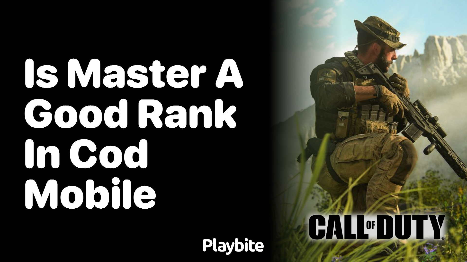 Is Master a Good Rank in COD Mobile? - Playbite