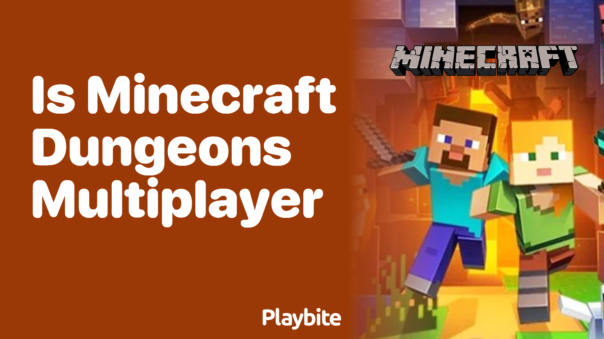 Is Minecraft Dungeons Multiplayer? - Playbite
