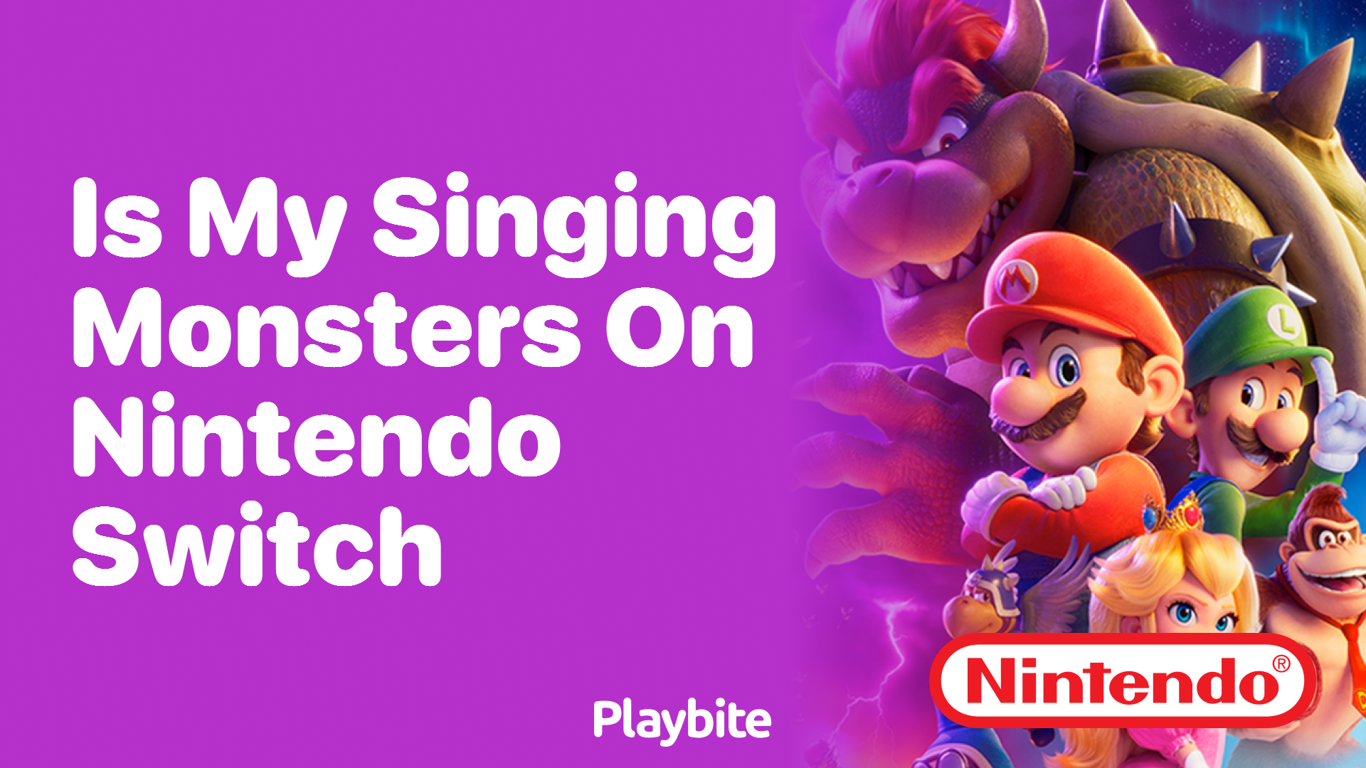 Is My Singing Monsters on Nintendo Switch? - Playbite