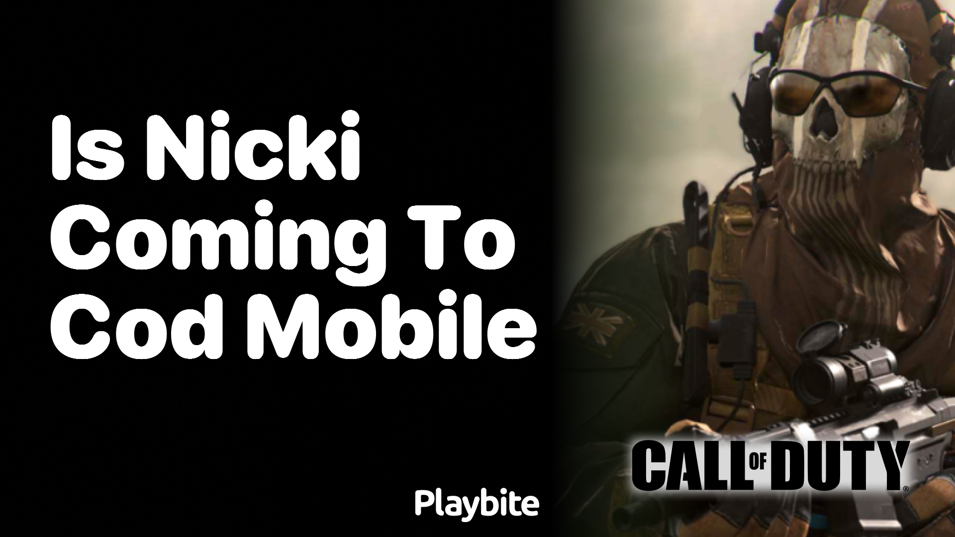 Is Nicki Minaj Coming to COD Mobile? - Playbite