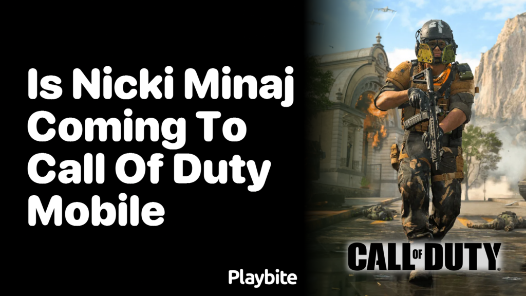 Is Nicki Minaj Coming to Call of Duty Mobile? - Playbite